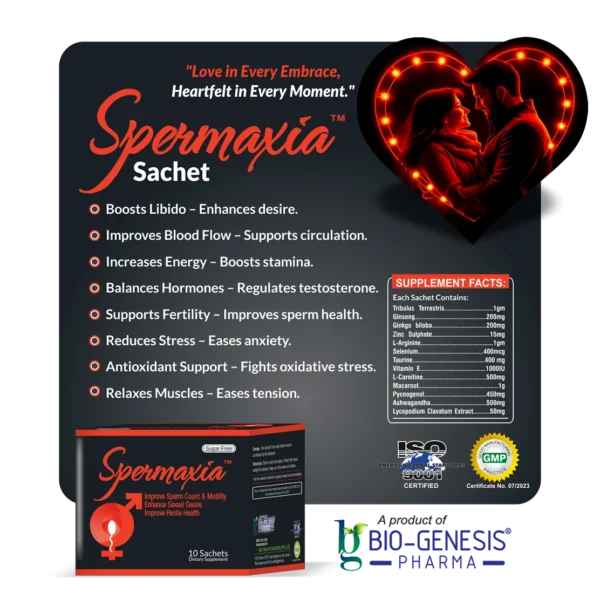 Spermaxia Sachet – Biogenesis Pharma